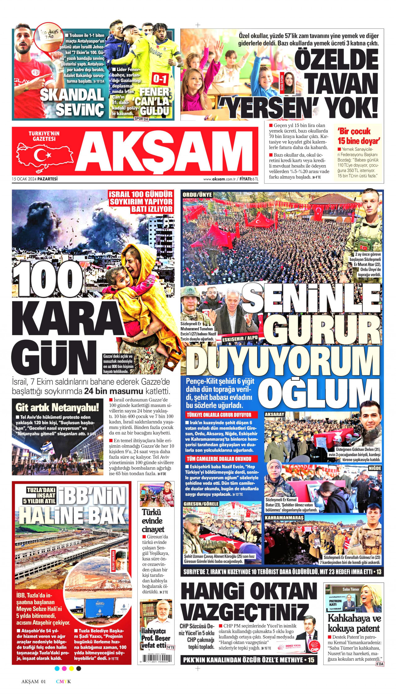 Gazeteler - Gazete Manşetleri - Gazete Oku