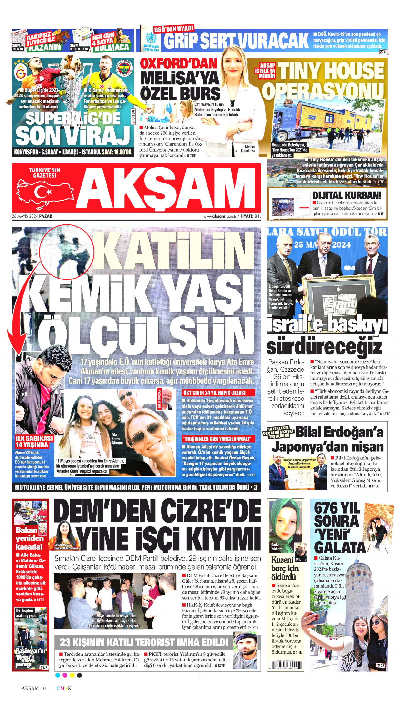 Akşam - Gazete Manşetleri - Gerçek Tarih - Tarihi Farklı Okuyun