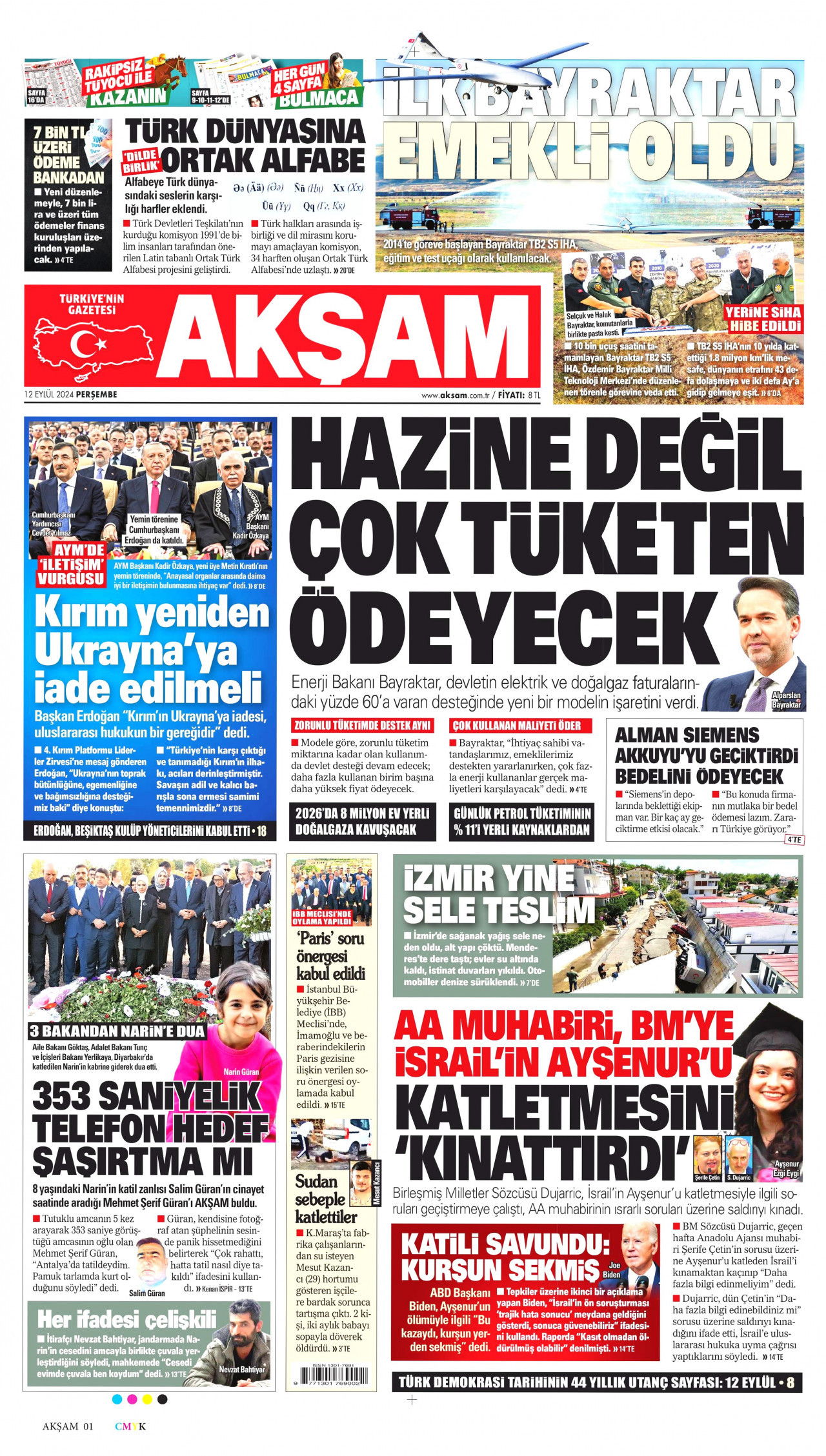 Akşam - Gazete Manşetleri - Gerçek Tarih - Tarihi Farklı Okuyun